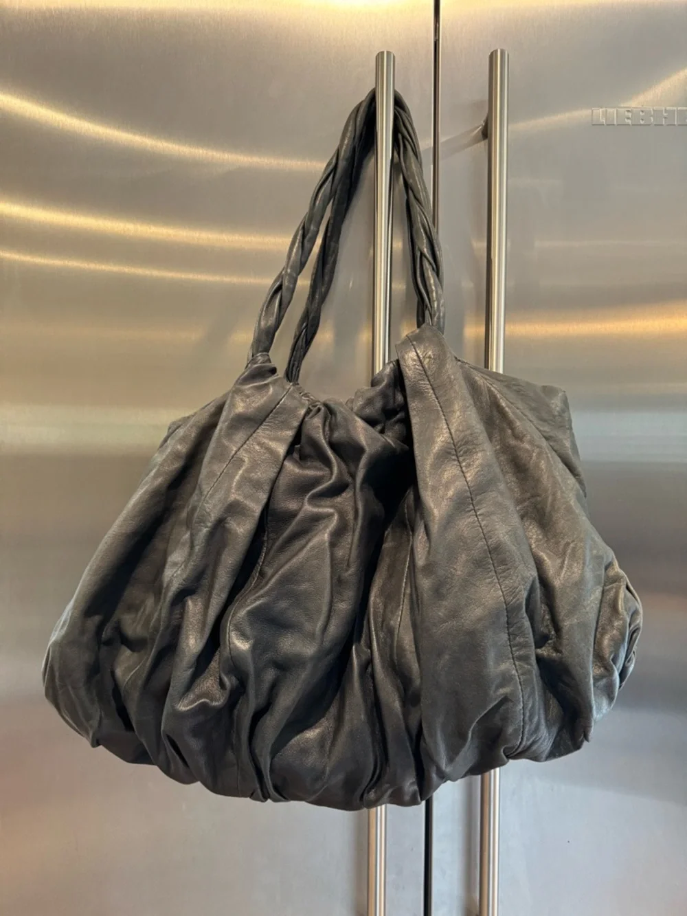 Diverso Italiano | Bags | Italian Leather Slouchy Hobo Bag Diverso ...